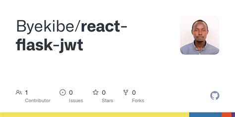 Github Byekibereact Flask Jwt