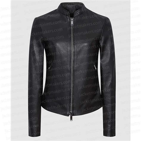 Biker Black The Today Show Molly Hunter Leather Jacket