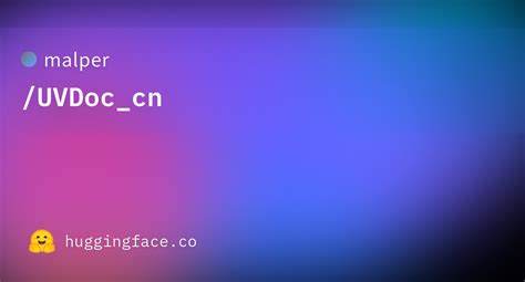 Malper Uvdoc Cn · Datasets At Hugging Face