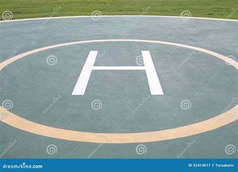 Heliport Markings