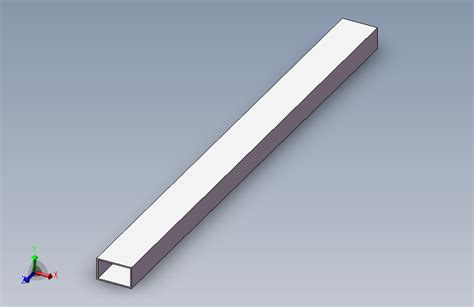 框架方管 SOLIDWORKS 模型图纸下载 懒石网