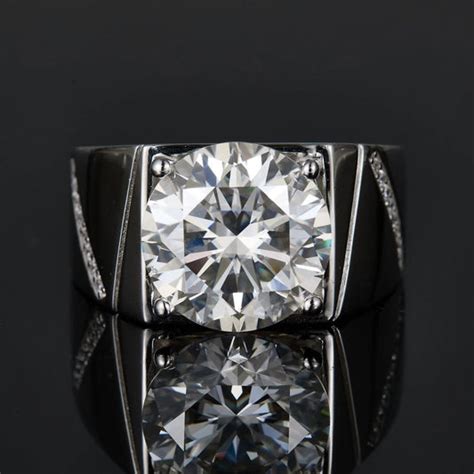 Luxury Moissanite Mens Rings Vk Diamonds
