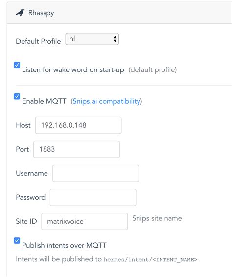 Rhasspy Offline Voice Assistant Toolkit Page 21 Custom Integrations Home Assistant Community