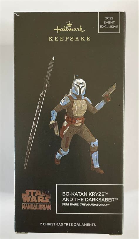 Bo Katan Kryze Star Wars Hallmark Holiday Keepsake Ornaments
