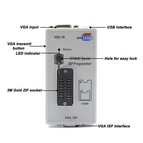 RT F LCD ISP Programmer With Adapter Lap Parts Electronic Store