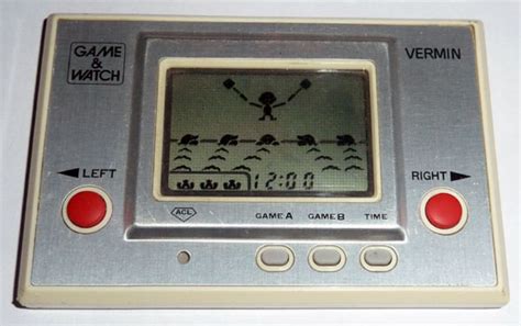 Vermin Exterminator Nintendo 1980 Retro Handheld Games