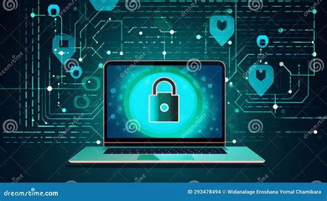 Protecting Digital Privacy The Significance Of World Data Protection Da Stock Photo Image Of