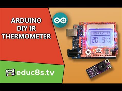Arduino IR Thermometer Using The MLX90614 IR Temperature Sensor Electronics Lab Com