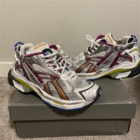 Balenciaga Multicolor Runners Open To Depop