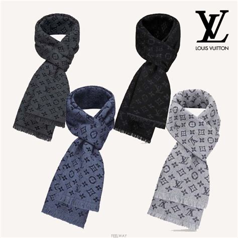 Louis Vuitton 머플러 스카프 루이비통 모노그램 클래식 울 스카프 머플러 M70520 원래 명품은 필웨이 Feelway