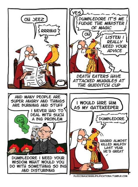Quirky Harry Potter Comics That Reveal A Special Side Of Albus Dumbledore Artofit