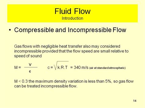 Mechanical Engineering Basic Fluid Flow