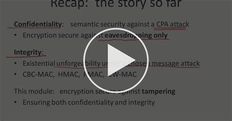 active attacks on cpa secure encryption authenticated encryption
