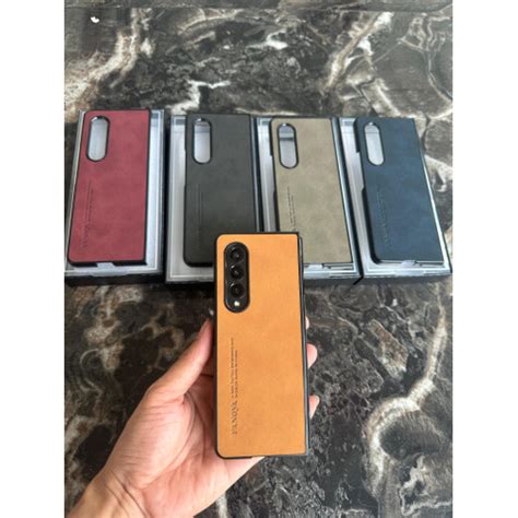 Jual Sansung Galaxy Z Fold 2 Fold 3 Fold 4 Fold 5 5g Leather Fanoya Case Jakarta Barat Acc