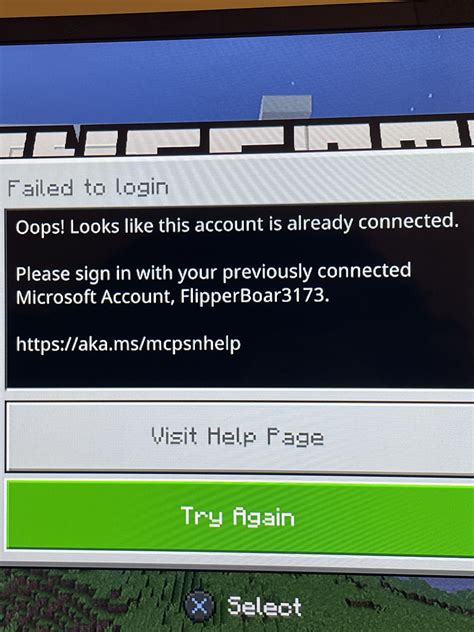 [bedrock] I Keep Getting This Every Time I Try To Login Please Help R Minecrafthelp