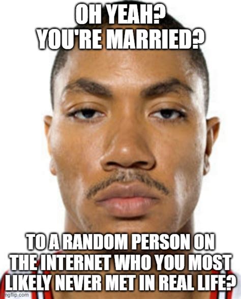Derrick Rose Straight Face Imgflip