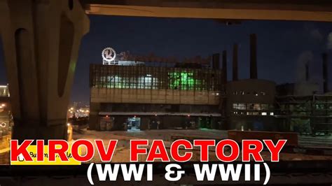 Story of Leningrad Kirov Factory in St Petersburg 'Kirovskiy zavod ...