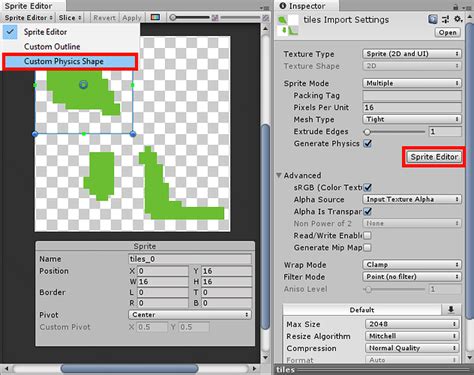 Transparrent Tiles Not Working With Tilemap Collider Questions