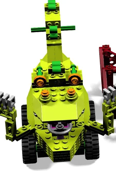 The Rugrats And Reptar Mobile Lego® Ideas