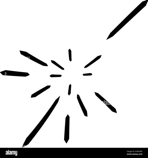 Radialradiating Lines Abstract Burst Explosion Fireworks Fxconcentric Circular Lines