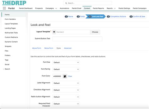 How To Customize Pardot Forms Top Resources Salesforce Ben