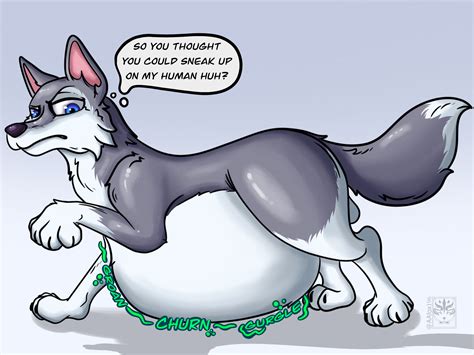 Rule 34 43 Aafox196 After Vore Annoyed Pred Balls Belly Big Belly