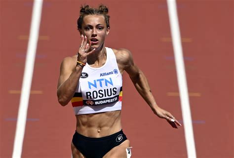 De Olympische Droom Van Rani Rosius Atletiek Vlaanderen