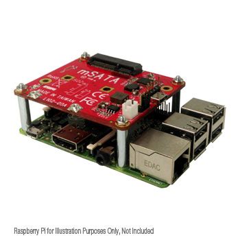 Raspberry Pi MSATA SSD USB Adapter Board Pi LN SCAN UK