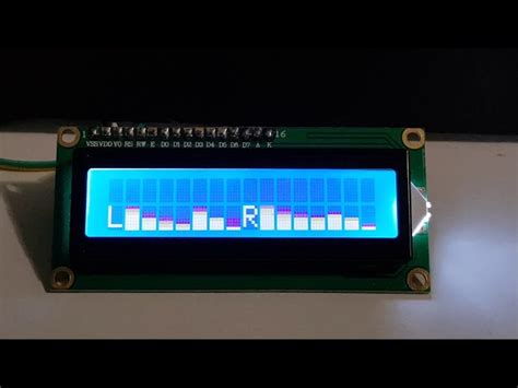 Lcd Vu Meter For Audio Amplifier Discounted Purchase
