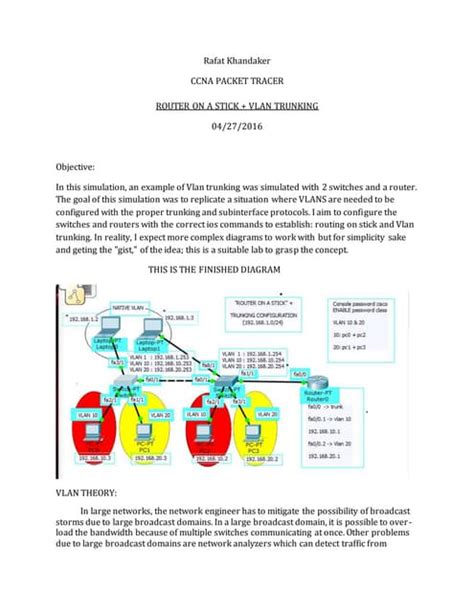 Packet Tracer Ppt Computer Networking Computing