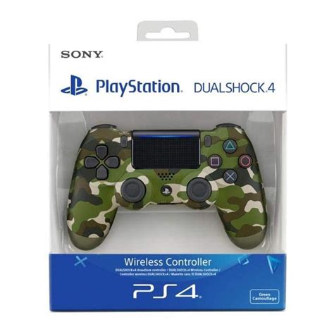 Sony Ps4 Playstation 4 Dualshock 4 Wireless Controller V2 Green Camo Gamory