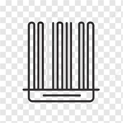 White Bar Code Icon In A Black And White Gradient Vector Lineal Icon