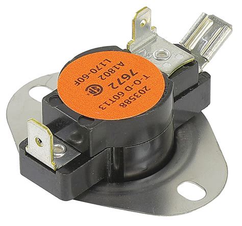 york for d1eg090n13046e limit switch 110 degrees to 170 degrees f