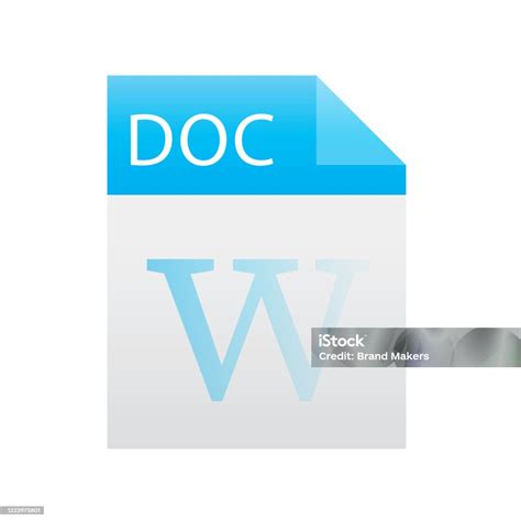 벡터 Doc 파일 문서 아이콘입니다 흰색 배경에 격리 된 문서 버튼 아이콘을 다운로드합니다 문서 파일 기호 벡터 일러스트레이션 0명에 대한 스톡 벡터 아트 및 기타 이미지