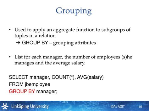 ppt databasteknik databaser och bioinformatik sql powerpoint