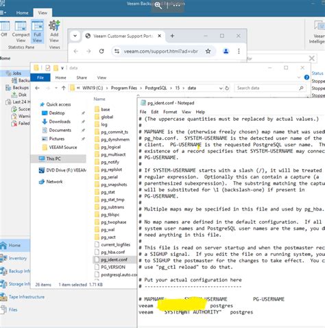 Postgresql Credentials Veeam Community Resource Hub