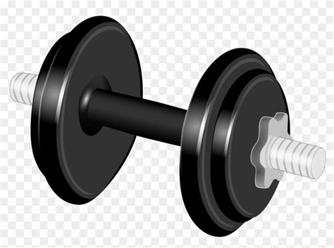 Weights Barbells And Dumbbells Clip Art Dumbbell Clipart Free