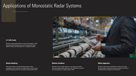 Applications Of Monostatic Radar Systems Ppt Powerpoint St Ai Ss Ppt