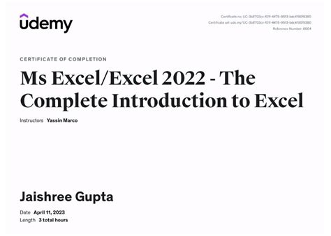 Jaishree Gupta On Linkedin Msexcel Msexceltraining Udemy Data