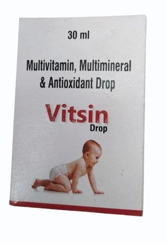 30ml Vitsin Multivitamin Multimineral Antioxidant Drop At ₹ 1520box Multi Vitamin Drops In
