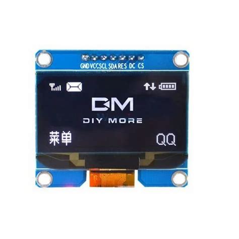 154 Oled Display Module 128 X 64 Organic Led Display Oled Display Board ऑर्गेनिक एलईडी