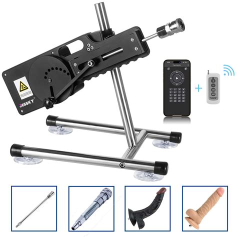 Remote Controlled Sex Machine With App Powerful Thrusting Attachments