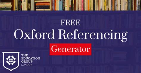 🎓free Oxford Referencing Generator 🎓 And Guide Easy
