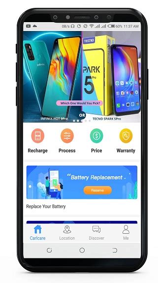 Original Accessories For TECNO Infinix And Itel Carlcare