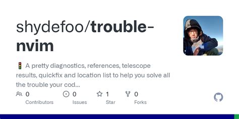 GitHub Shydefoo Trouble Nvim A Pretty Diagnostics References Telescope Results Quickfix