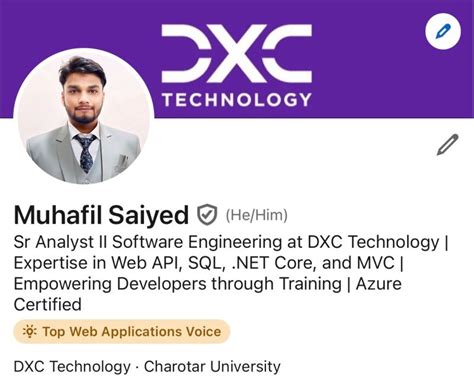 Muhafil Saiyed On Linkedin Webdevelopment Techexcellence