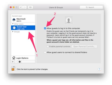 How To Create A Guest User Account On Your Mac Mid Atlantic