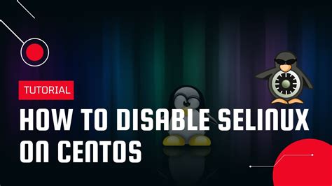 How To Disable SELinux On CentOS VPS Tutorial YouTube