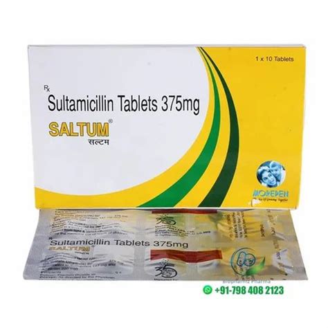 Saltum Sultamicillin Tablet Prescription Treatment Infection At