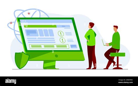 Developers Testing Software Stock Vector Image And Art Alamy